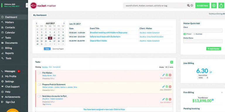 Rocket Matter Review: Case Management and Billing Services - Small Firm Legal Marketing